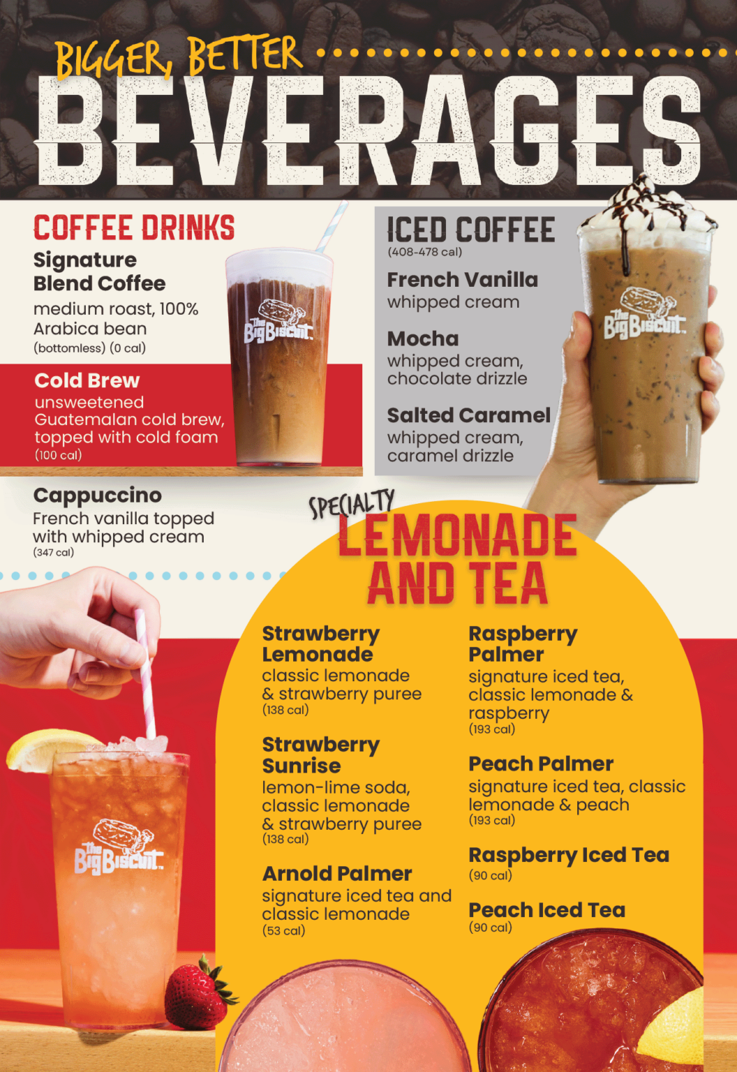 Breakfast & Lunch Menu | The Big Biscuit